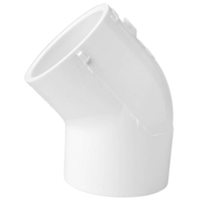 LASCO 1-1/2-in x 1-1/2-in dia 45-Degree Slip Elbow PVC Fitting in the ... LASCO 1-1/2-in x 1-1/2-in dia 45-Degree Slip Elbow PVC Fitting in the ...