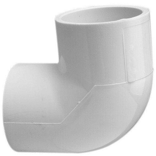 LASCO 1-in x 1-in dia x 2-in L Slip Elbow PVC Fitting in the PVC ...