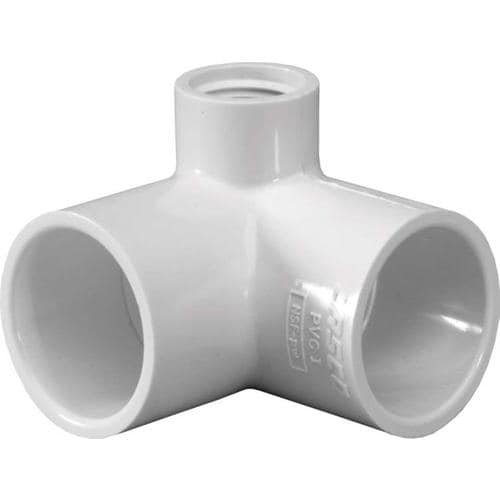 LASCO 1/2-in x 1/2-in x 1/2-in dia 90-Degree Side Outlet Elbow PVC ... LASCO 1/2-in x 1/2-in x 1/2-in dia 90-Degree Side Outlet Elbow PVC ...