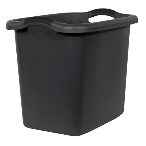 Hefty Pro 17.3-Gallon (4.33-Quart) Gray Tote in the Plastic Storage ...