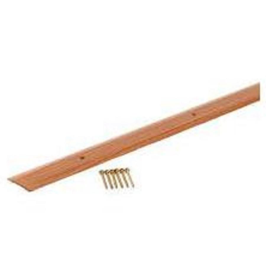 Columbia Aluminum Products 1.25-in x 72-in Oak Seam Binder at Lowes.com