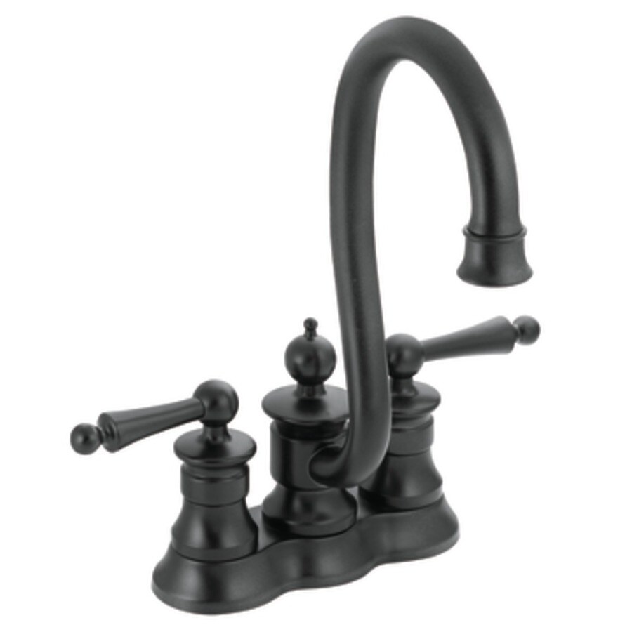 Moen Waterhill Wrought Iron 2-Handle Bar Faucet at Lowes.com