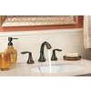 Shop Moen Eva Oil-Rubbed Bronze 2-Handle Widespread WaterSense Bathroom ...