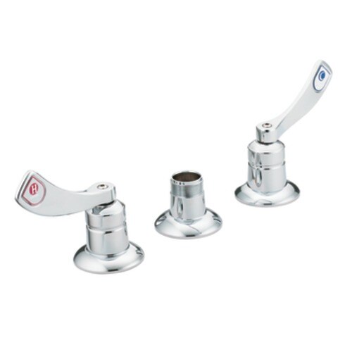 Moen Moen Commercial Widespread Bathroom Faucet Without Spout, 2.2 -GPM ...