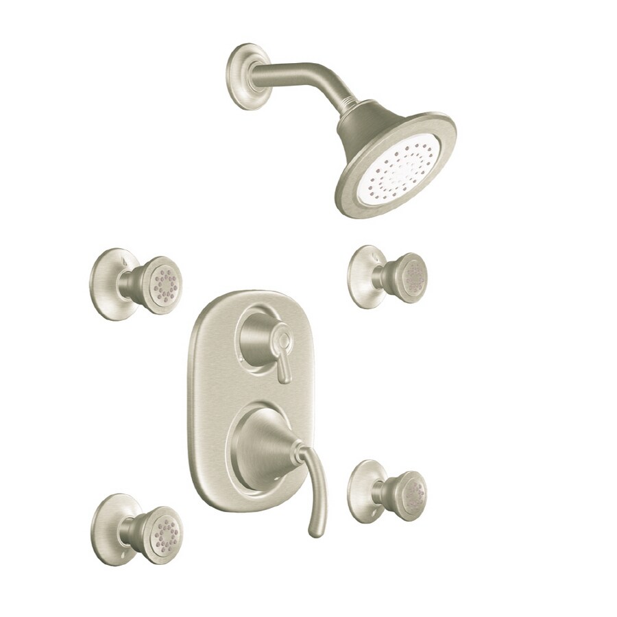 Moen Brushed Nickel, Icon Moentrol Vertical Spa Trim Kit at Lowes.com