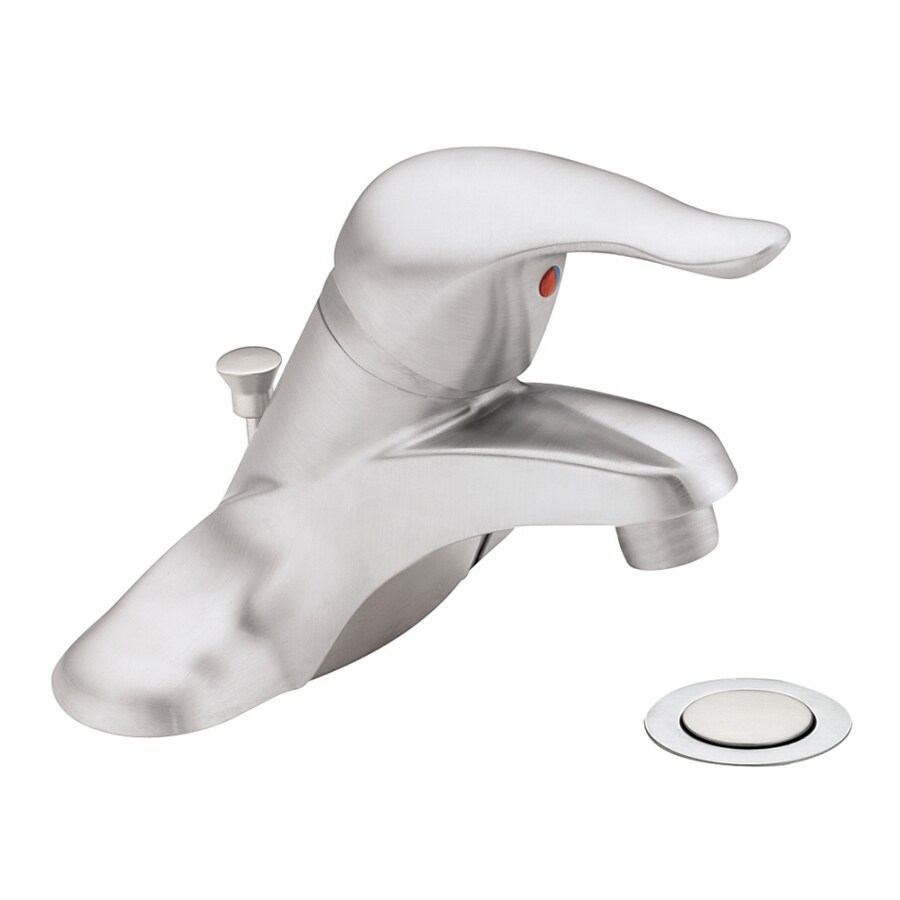Moen Chateau Chrome 2 Handle Watersense Bathroom Faucet Drain Included