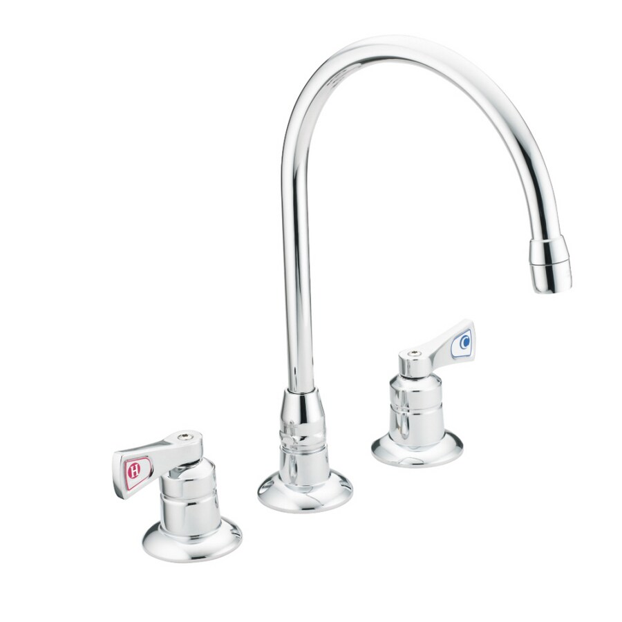 Moen Commercial Chrome 2-Handle Bathroom Faucet at Lowes.com