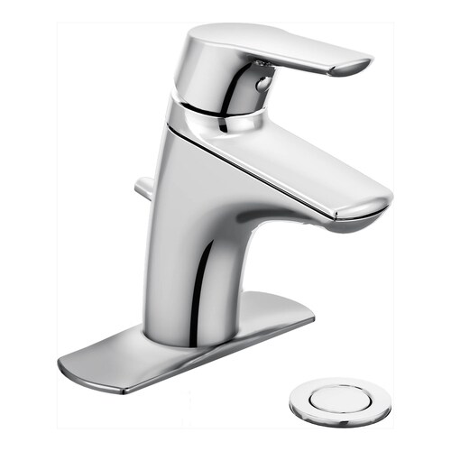 Moen Method Chrome 1 Handle Single Hole Watersense Bathroom Sink Faucet