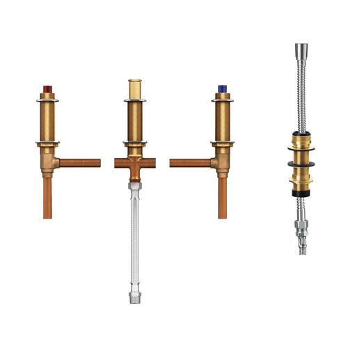 Moen 1/2-in ID Compression x 1/2-in OD Compression Brass Tub Filler ...