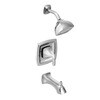 Moen Voss Chrome 1-handle Bathtub and Shower Faucet at Lowes.com