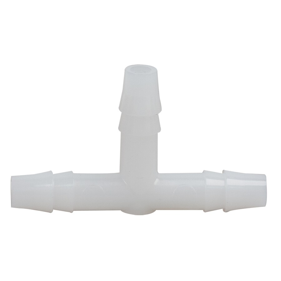 BrassCraft 1/4-in x 1/4-in x 1/4-in Barbed Flexible Hose Tee Fitting at ...