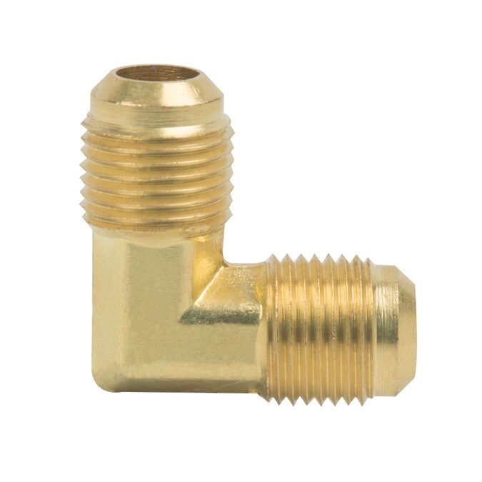 Brasscraft 3 8 In X 3 8 In Dia Threaded Flare X Mip Adapter Elbow
