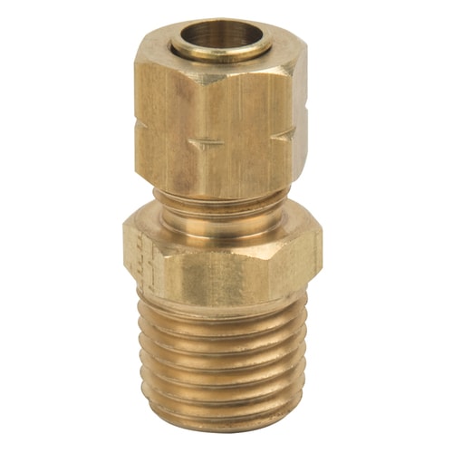 BrassCraft 1/4-in x 1/4-in Compression x MIP Adapter Fitting in the ...