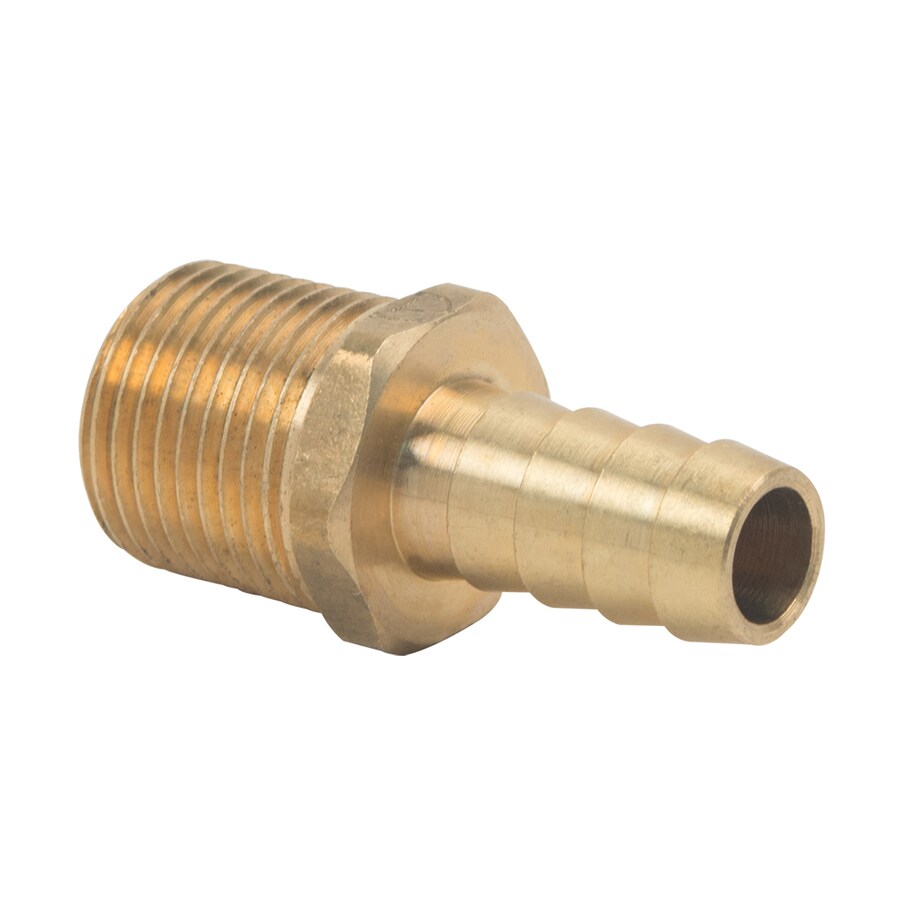BrassCraft 3/8-in x 3/8-in Barbed Barb x MIP Adapter Fitting in the ...