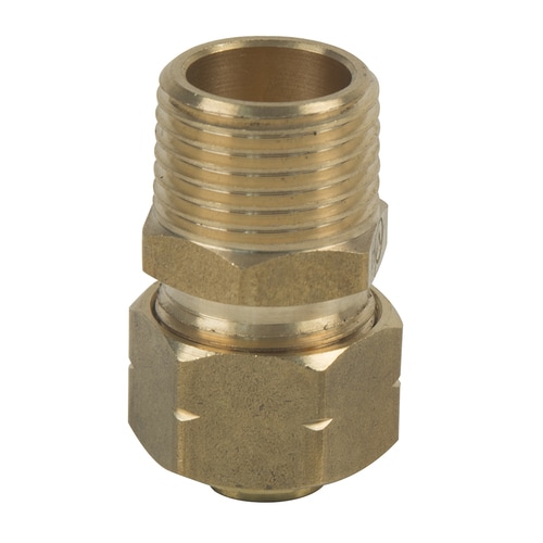 Brasscraft 5 8 In X 1 2 In Compression X Mip Adapter Fitting At