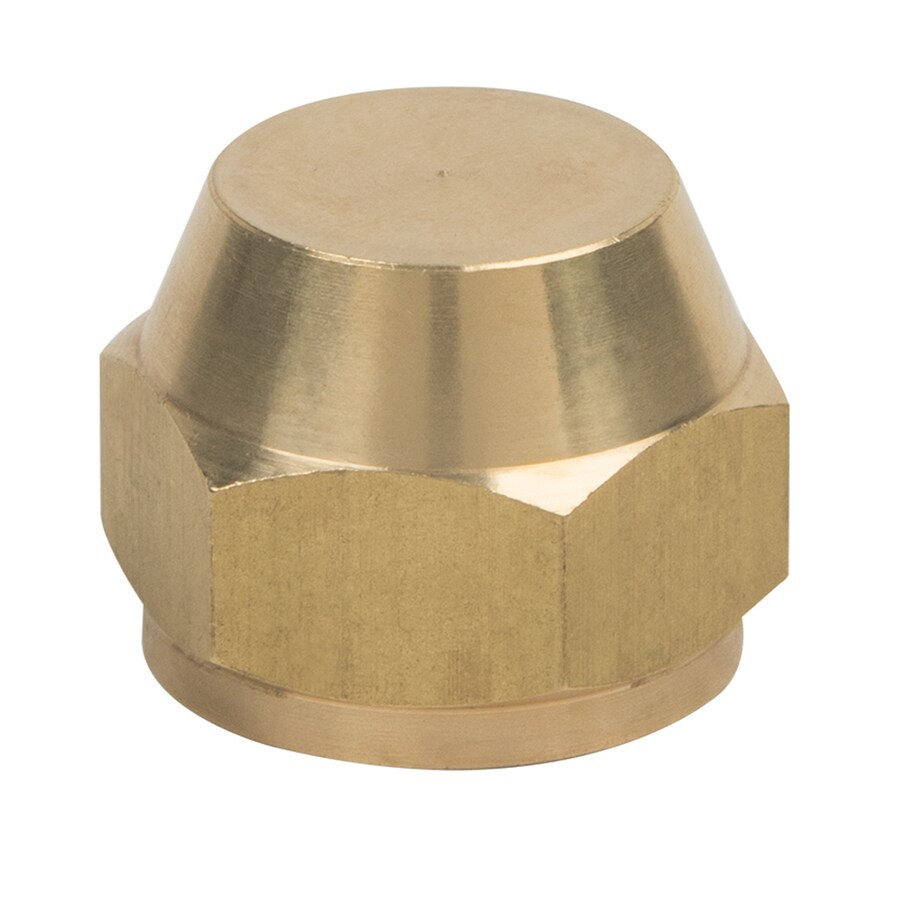 BrassCraft 5/8-in Threaded Cap Fitting at Lowes.com
