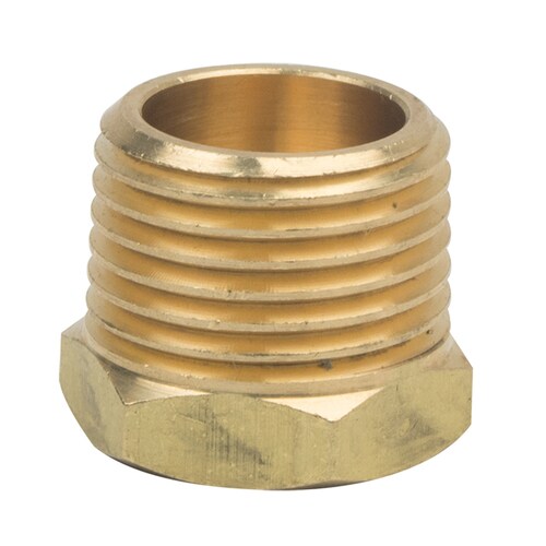 BrassCraft 1/2-in x 1/8-in Threaded Adapter Bushing Fitting in the ...