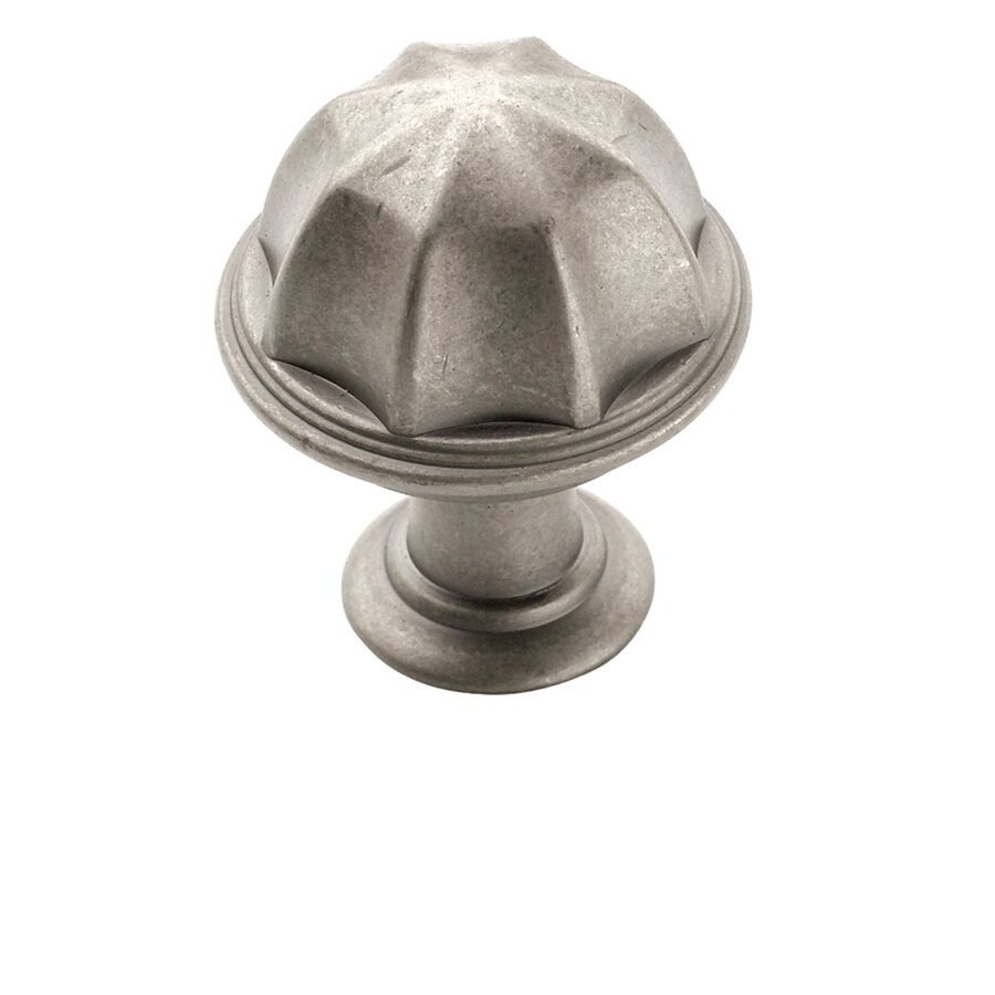 Amerock Eydon Weathered Nickel Mushroom Cabinet Knob at Lowes.com