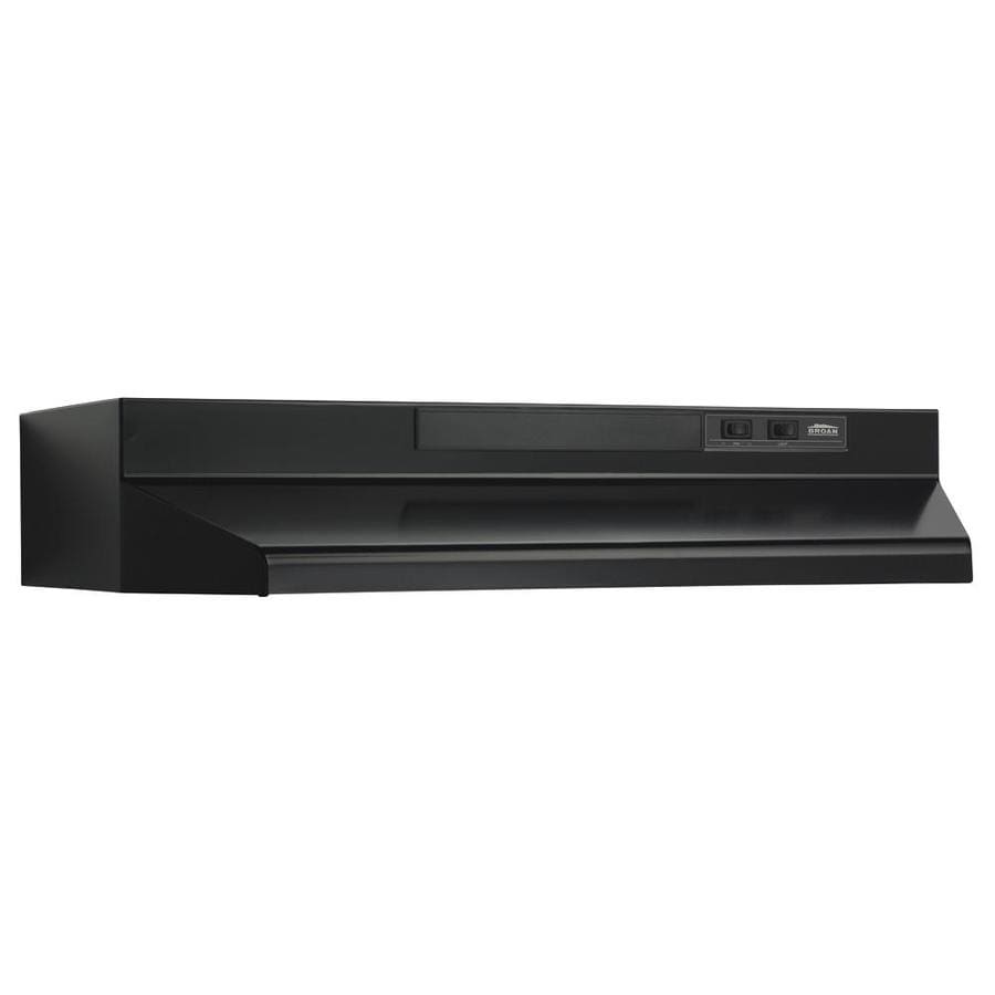 BroanÂ® 36-Inch Range Hood (Color: Black) at Lowes.com