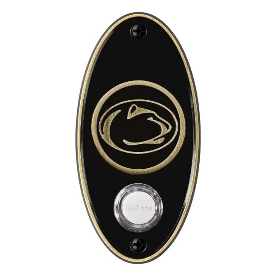 Broan Wireless Antique Brass Doorbell Button (Batteries Included) at ...