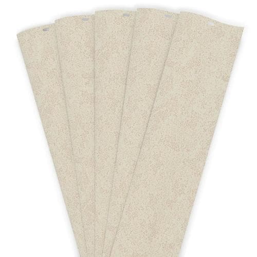 LEVOLOR Trim+Go 13-Pack 3.5-in S-curve Ciara Stone Plastic Vertical ...