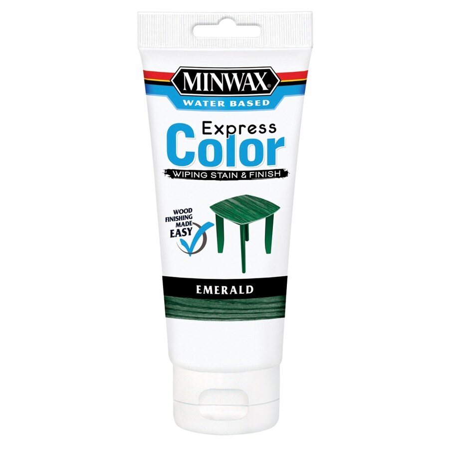 Minwax Express Color Wipe Emerald Latex Wood Stain at Lowes.com