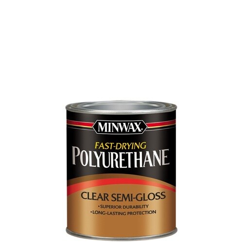 Minwax Clear Semi-Gloss Oil-Based Polyurethane (1-Quart) in the Sealers ...