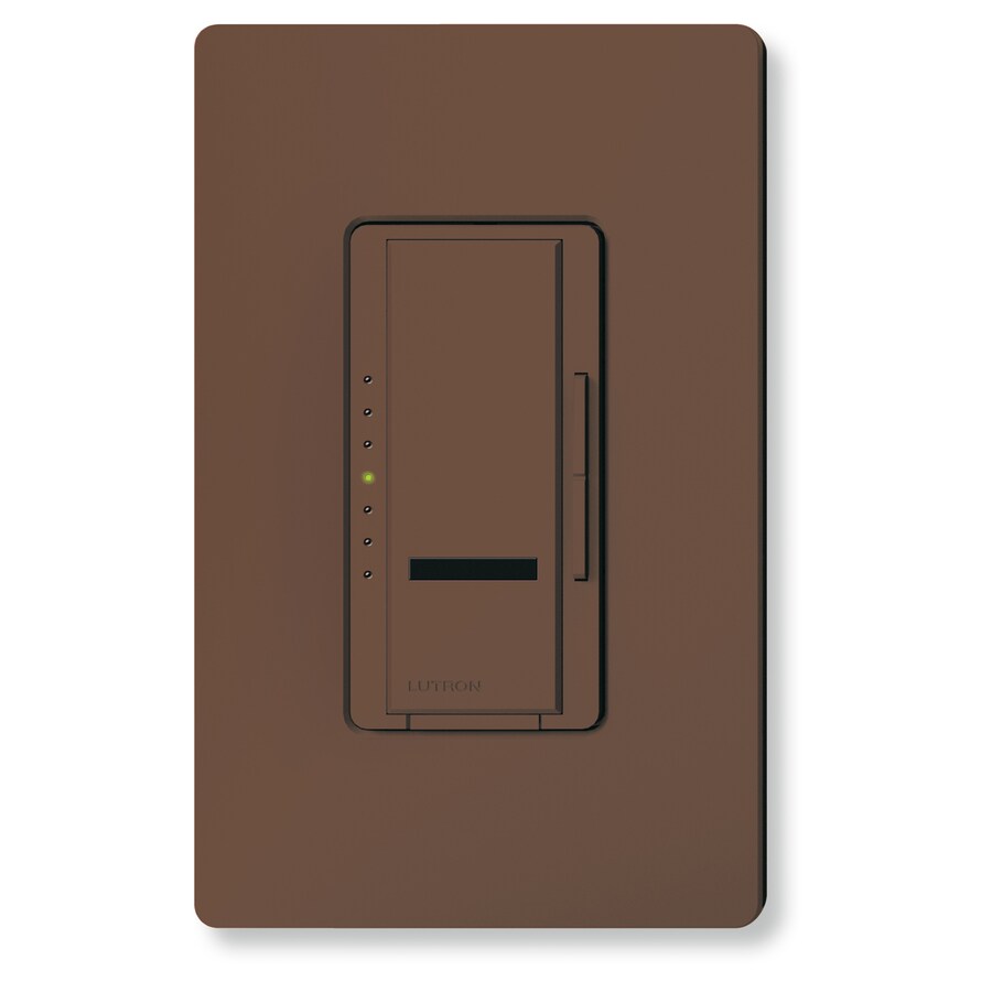 Lutron Maestro IR 1000-watt Remote Control Light Switch, Brown at Lowes.com