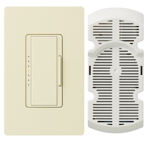 Lutron Maestro 7-Speed 1-Amp Almond Rocker Fan Control in the Fan ...