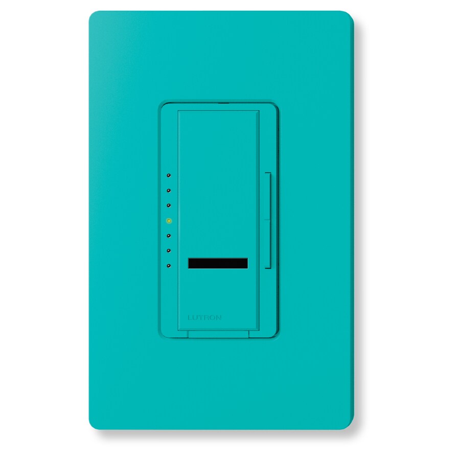 Lutron Maestro IR 3.75-Amp 450-Watt Turqouise Digital Dimmer in the ...