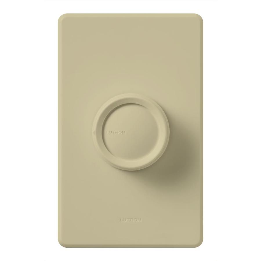 Lutron Rotary 5-Amp 600-Watt Ivory Rotary Ceiling Fan Control at Lowes.com