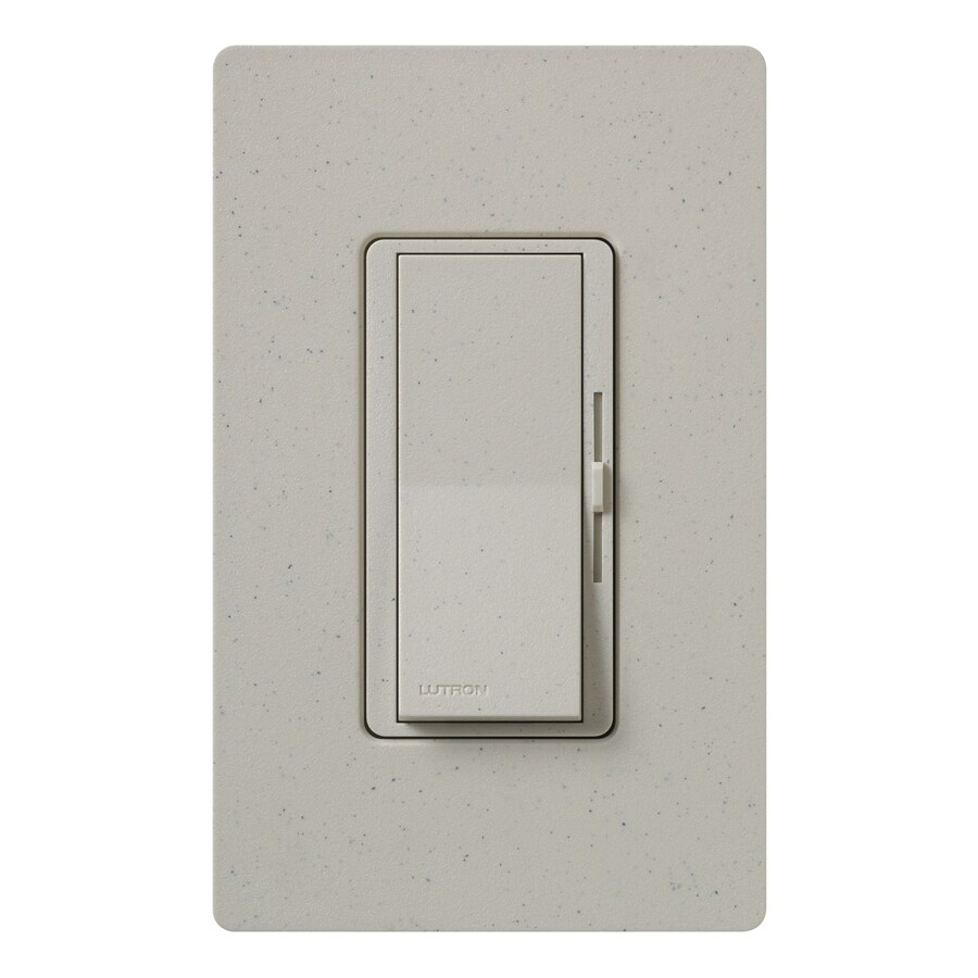 Lutron Diva Satin Color 8.3-Amp 1,000-Watt Stone Preset Dimmer at Lowes.com