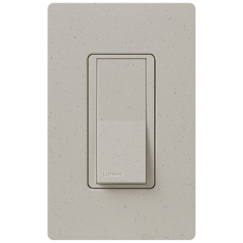 Lutron Claro 15-Amp 3-Way Stone Rocker Light Switch in the Light ...