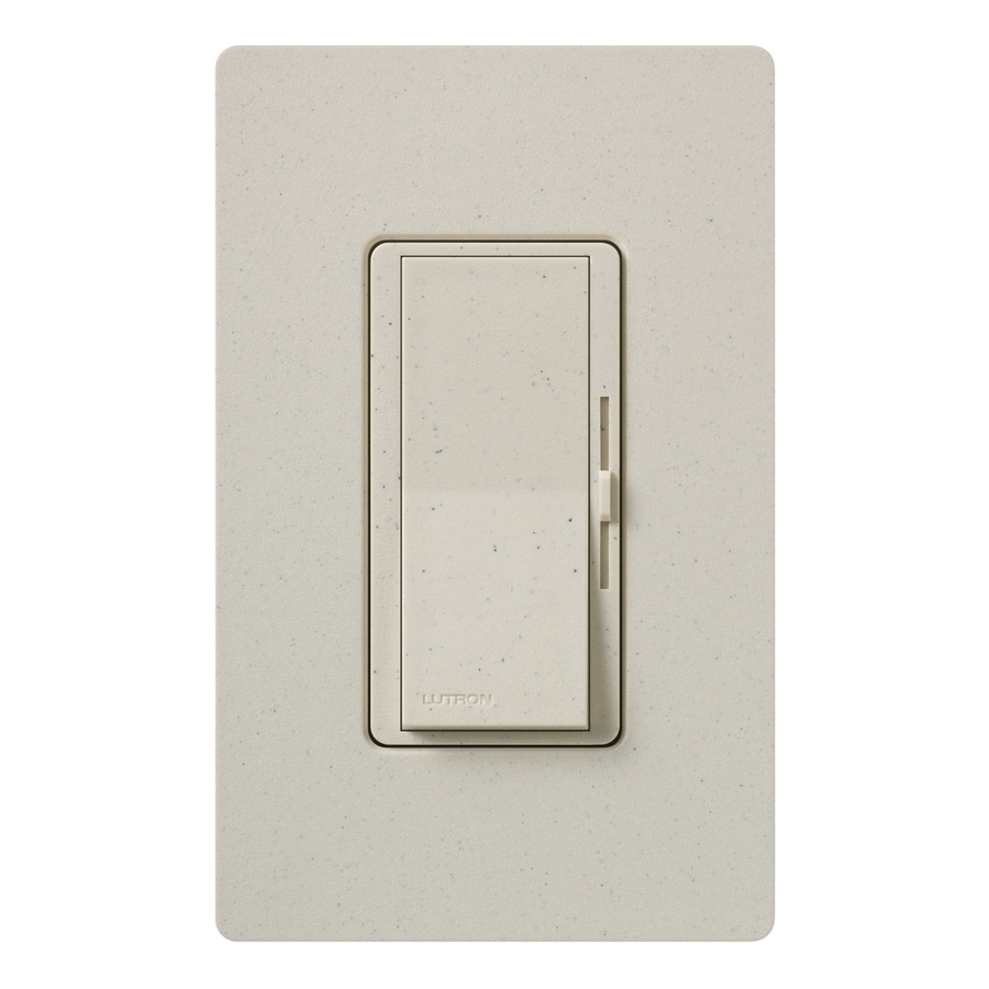 Lutron Diva Satin Color 1.5-Amp 180-Watt Limestone 3-Way Preset Ceiling ...