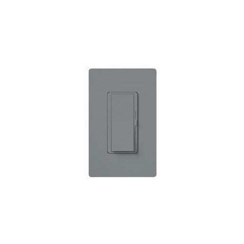 Lutron Diva Single-Pole Gray Rocker Light Dimmer in the Light Dimmers ...