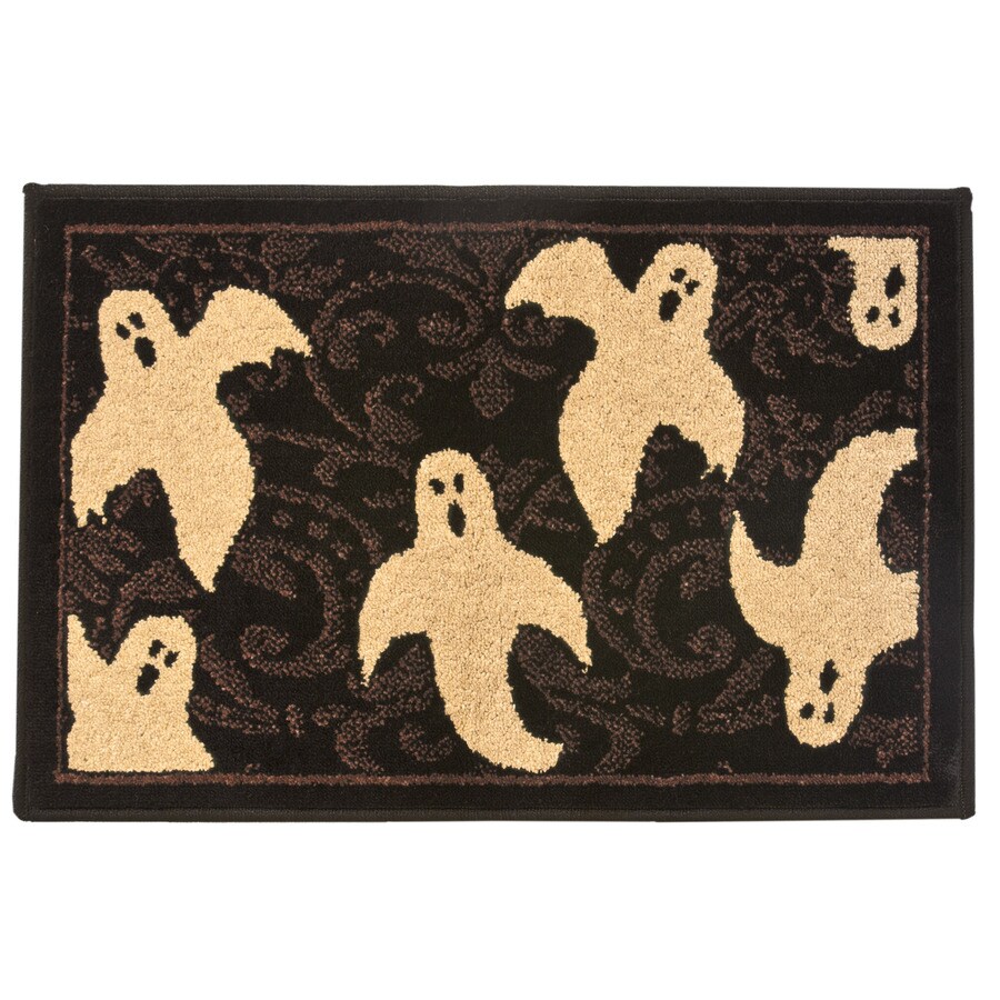 Orian Rugs Ghost Galore 2 X 3 (ft) Multicolor Throw Rug in the Exterior ...