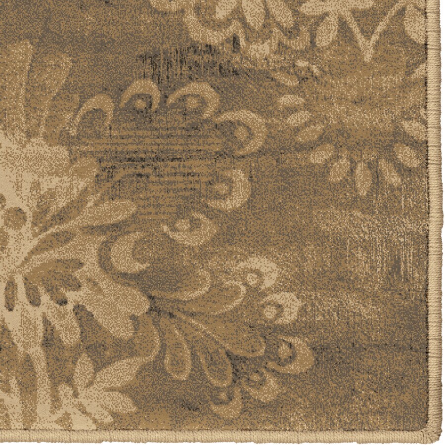 Orian Rugs Lakeside Garden 5 x 8 Cream Floral Area Rug at Lowes.com