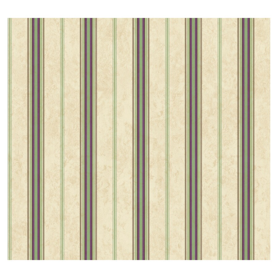 allen + roth Multicolor Stripe Wallpaper in the Wallpaper department at ...