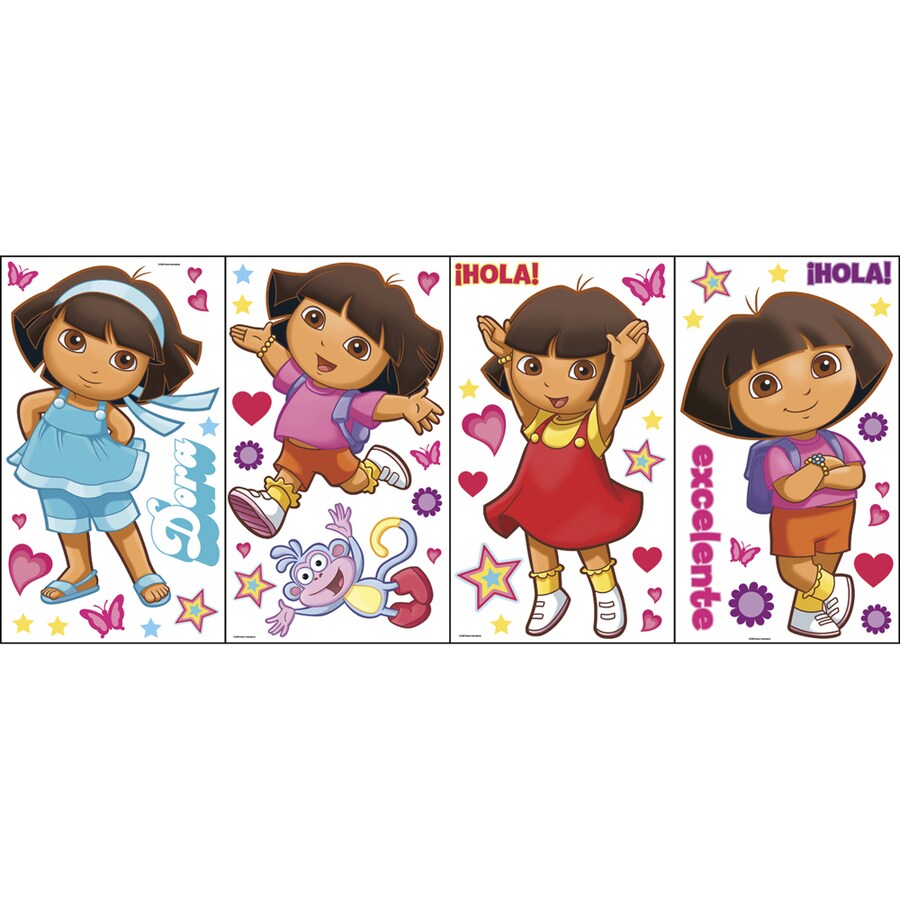 Nickelodeon 71-Pack Kids-General Appliques/Wall Stickers at Lowes.com