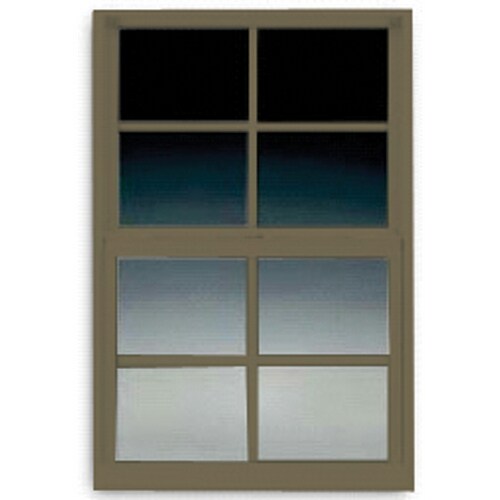 BetterBilt 24X72 Single Hung Aluminum 3000 Series Grid Low E Bronze ...