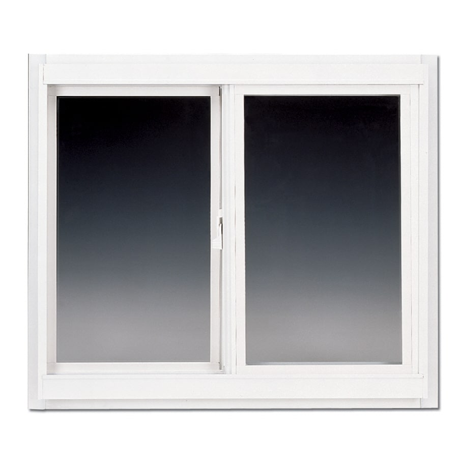 BetterBilt 36X12 Sliding Window Aluminum 875 Series Clear Obscure Low E ...