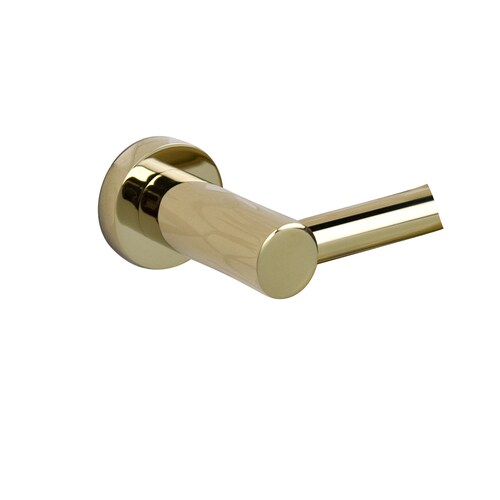 Barclay Berlin Polished Brass Single Towel Bar (Common: 26-in; Actual ...