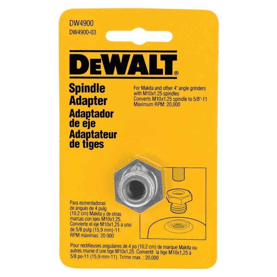 DeWaltÂ® Spindle Arbor Adapter in the Pipe Cutters department at Lowes.com