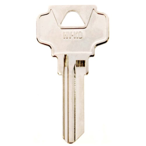 Hy-Ko Products Silver Standard Brass House/Entry Key Blank in the Key ...