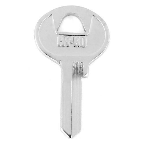 Hy-Ko Products Silver Standard Brass Padlock Key Blank in the Key ...