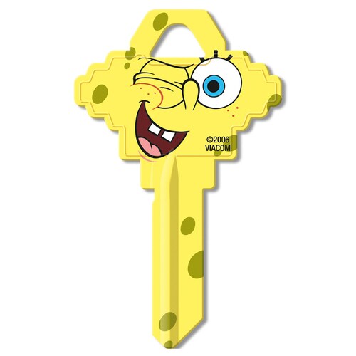 Hy-Ko Products Yellow Style Brass House/Entry Key Blank in the Key ...