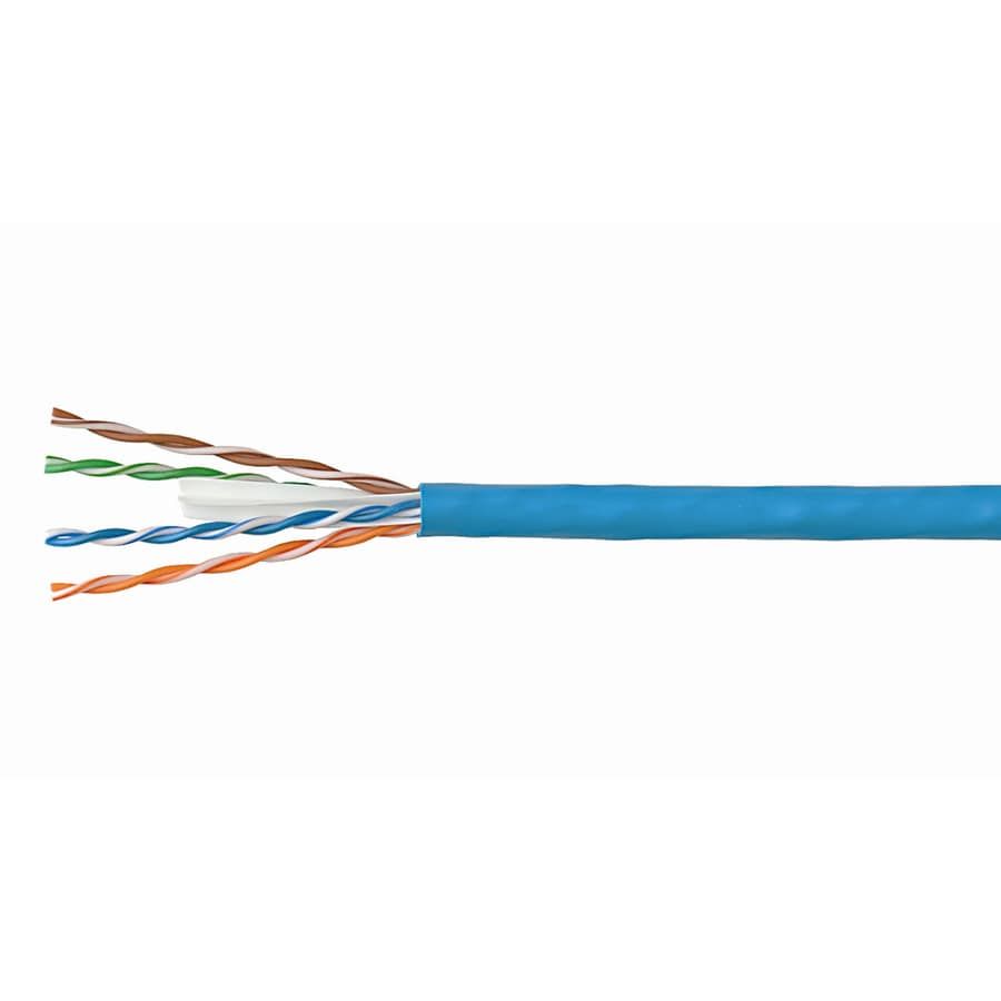 Coleman Cable 1,000-ft 23/4 CAT 6 (Ethernet) Riser Blue Data Cable at ...