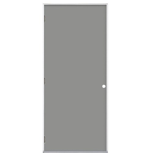 ProSteel 36-in x 80-in Steel Primed Front Door in the Front Doors ...