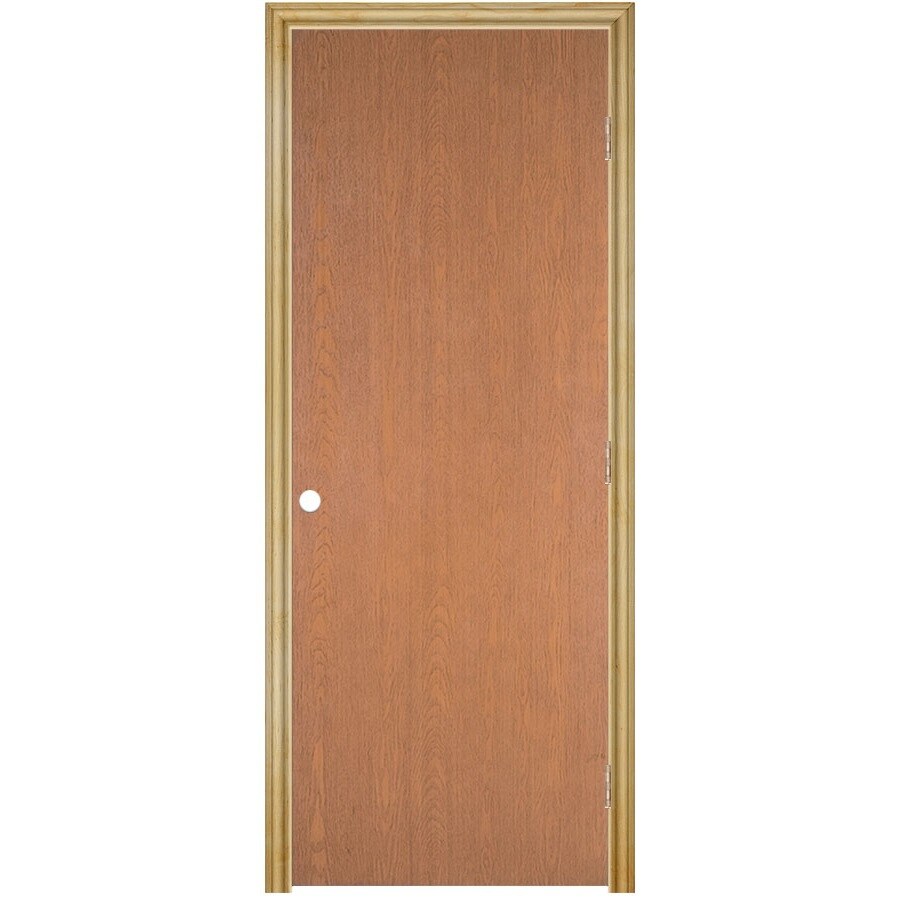 ReliaBilt 36"W Flush/Lauan Hollow Wood Left Hand Interior Single ...