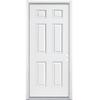 Masonite Left-Hand Inswing Primed Steel Prehung Entry Door with ...
